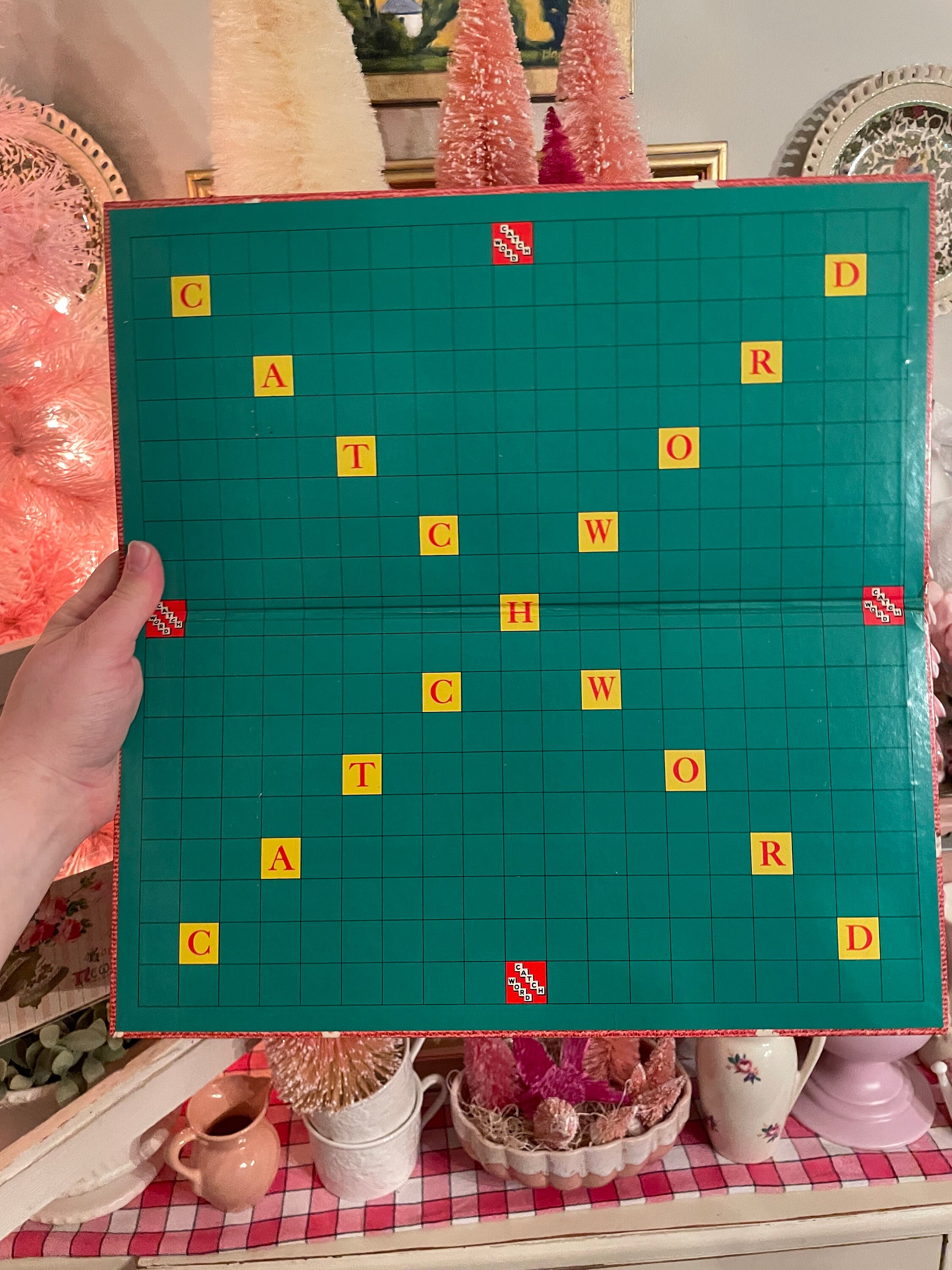 Vintage 1950s Catchword Board Game - Etsy