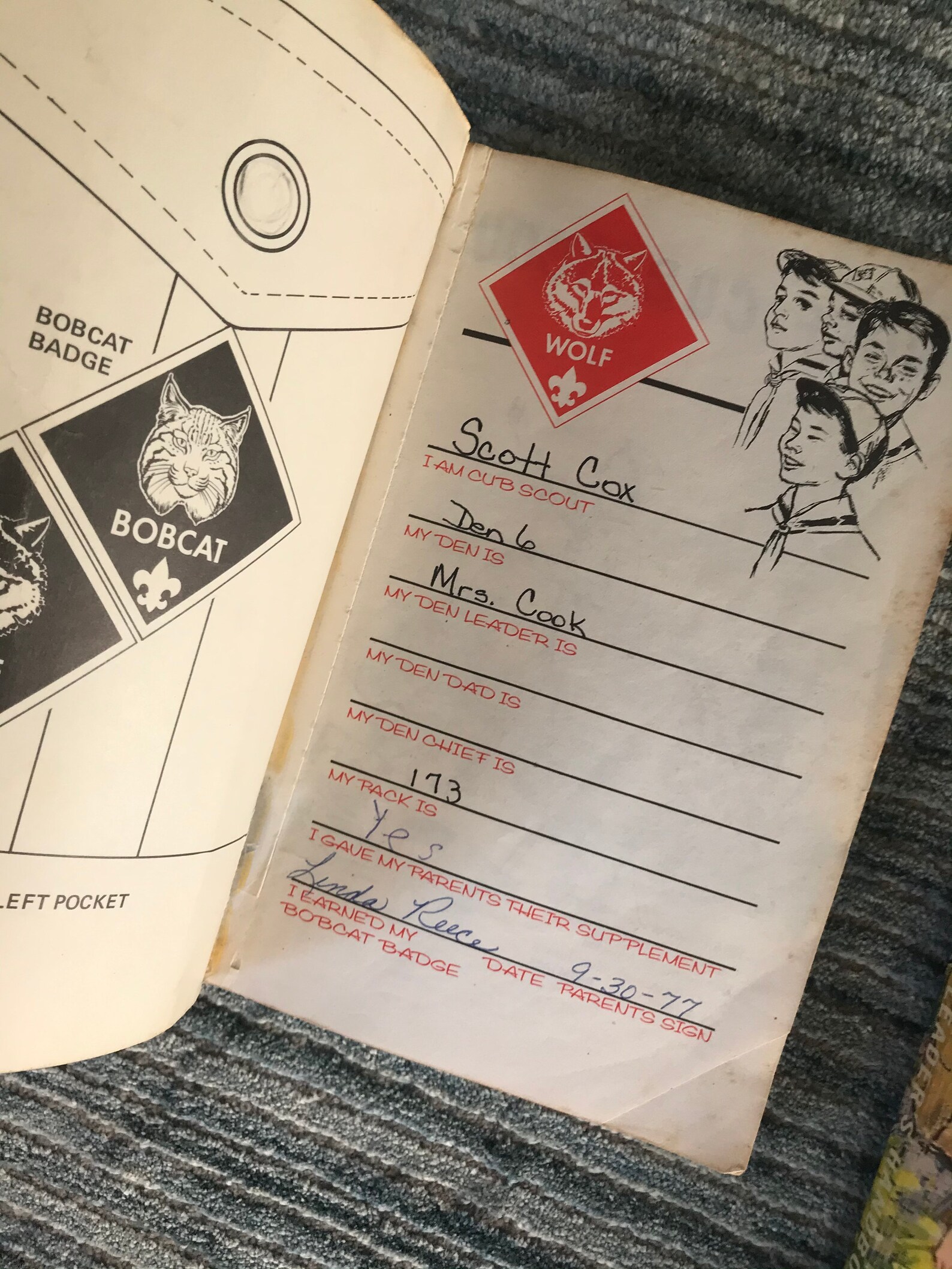 3 pieces 1960s Cub Scouts handbooks | Etsy