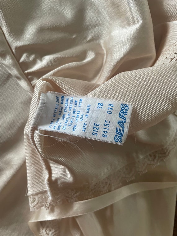 Vintage Sears dress slip-38 - Gem