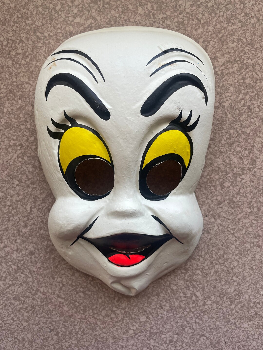 Vintage Collegeville Casper the Ghost Halloween Mask - Etsy