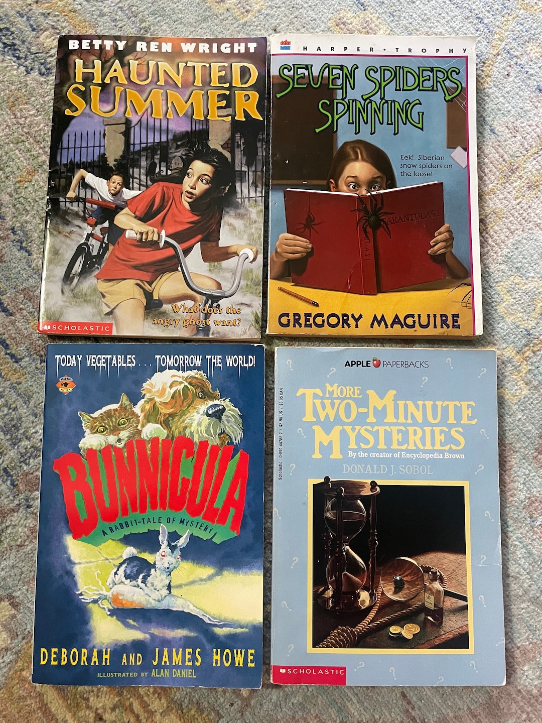 1990s Spooky Halloween Scholastic Paperbacks-4 Books - Etsy