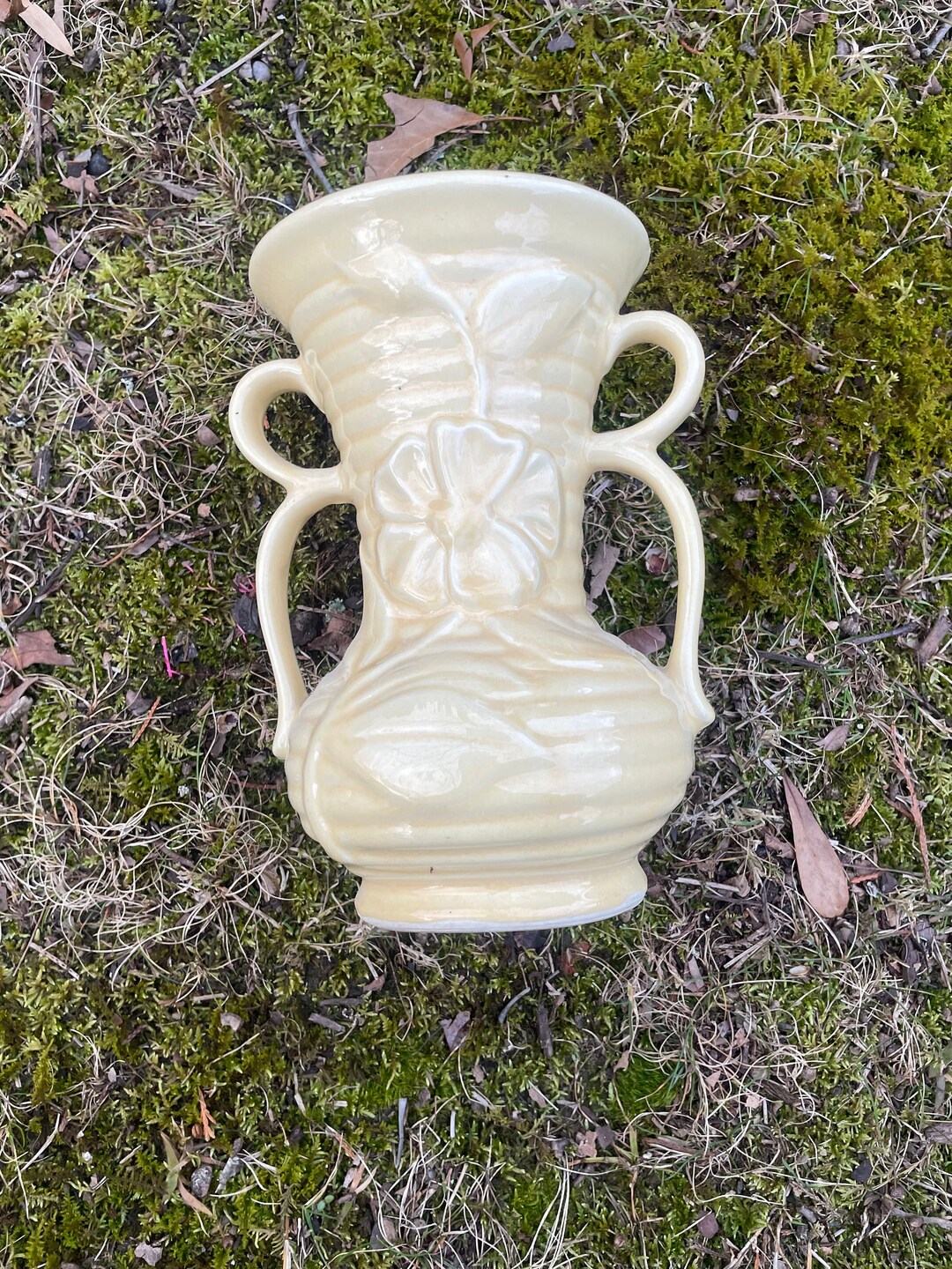 Vintage Shawnee Pottery Buttercream Flower Pot Vase - Etsy