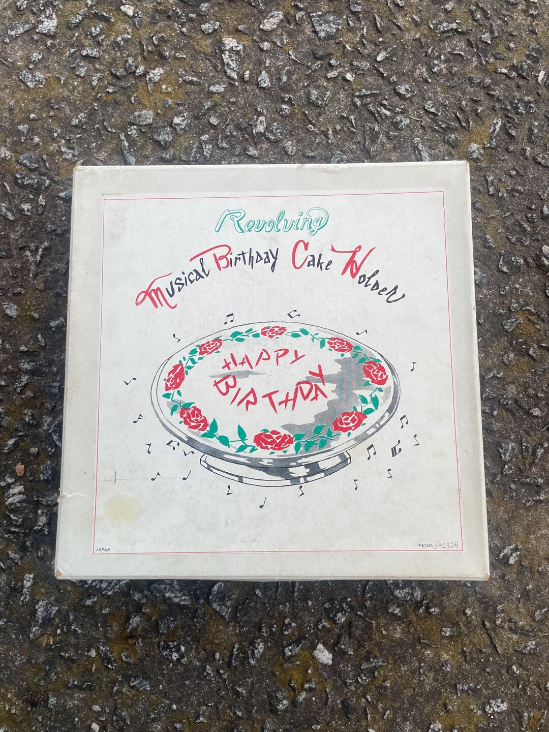 Vintage Metal Musical Cake Stand With Original Box - Etsy