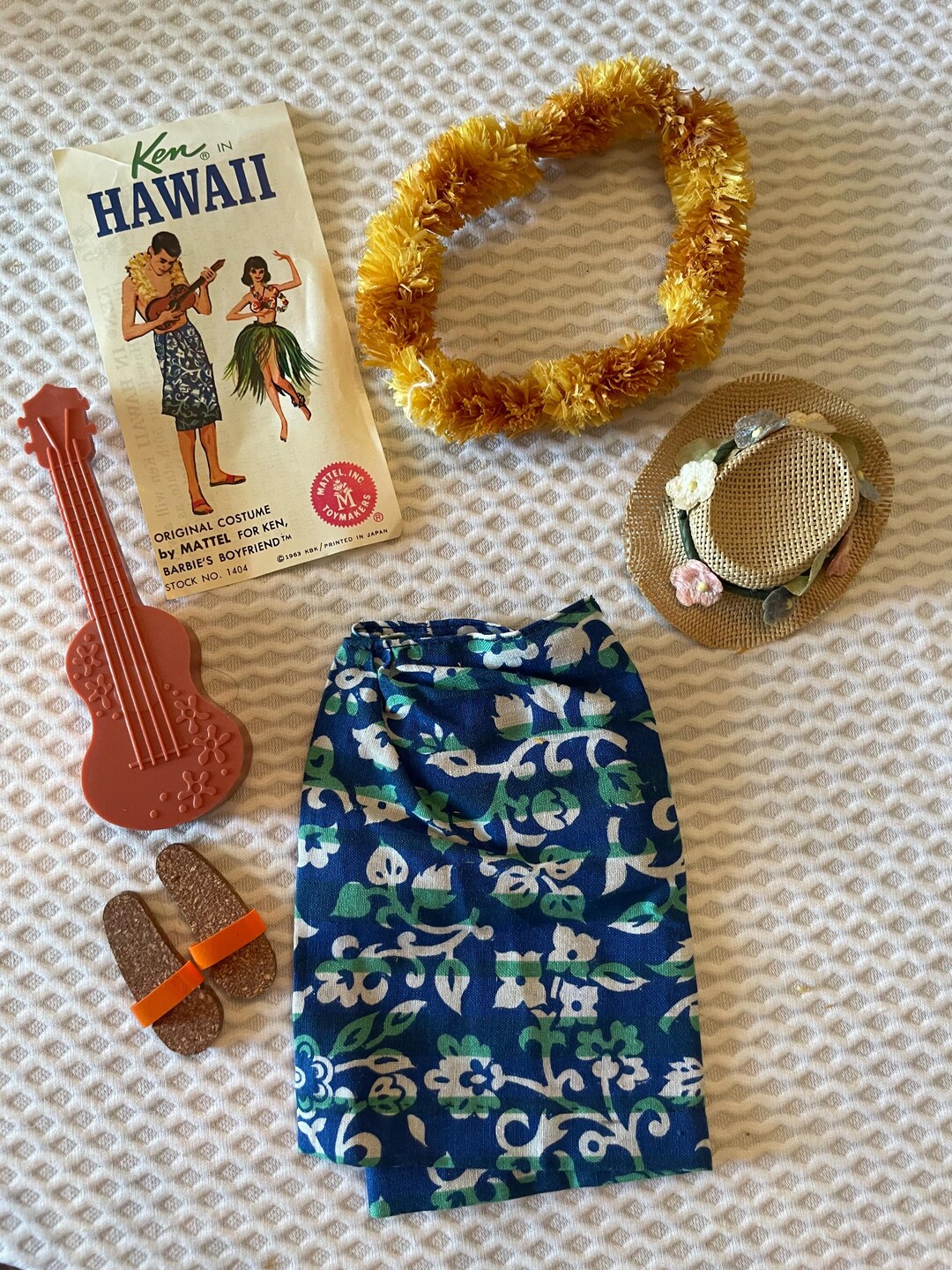1963 Ken in Hawaii Outfit-with Paper Pamphlet - Etsy