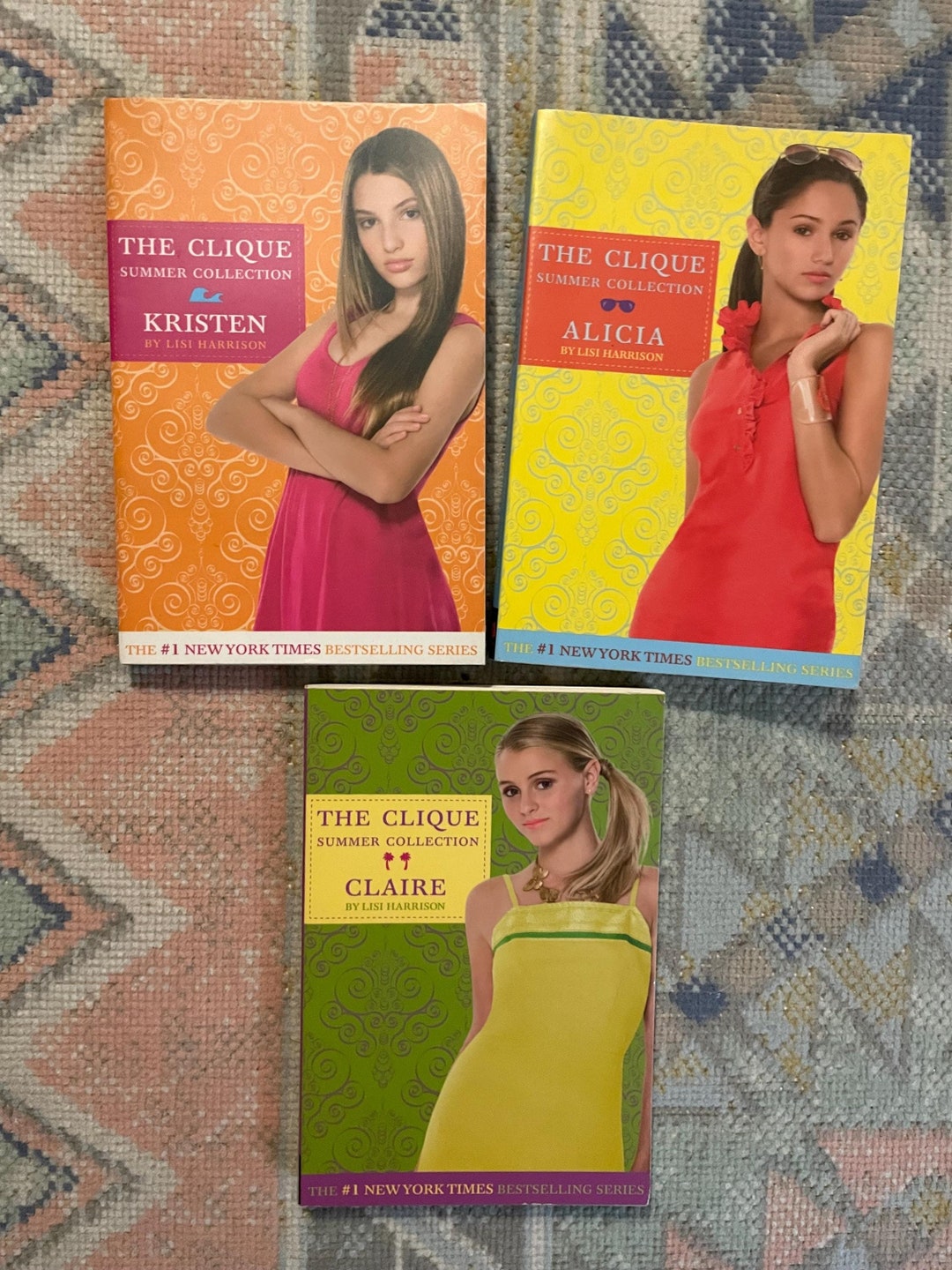The Clique Book Series-clique Summer Collection-3 Books - Etsy