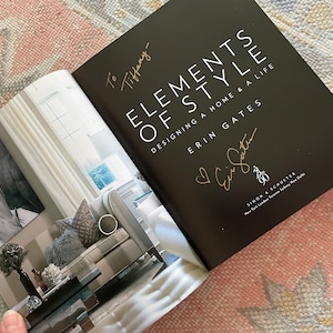 Elements of Style by Erin Gates-signed - Etsy