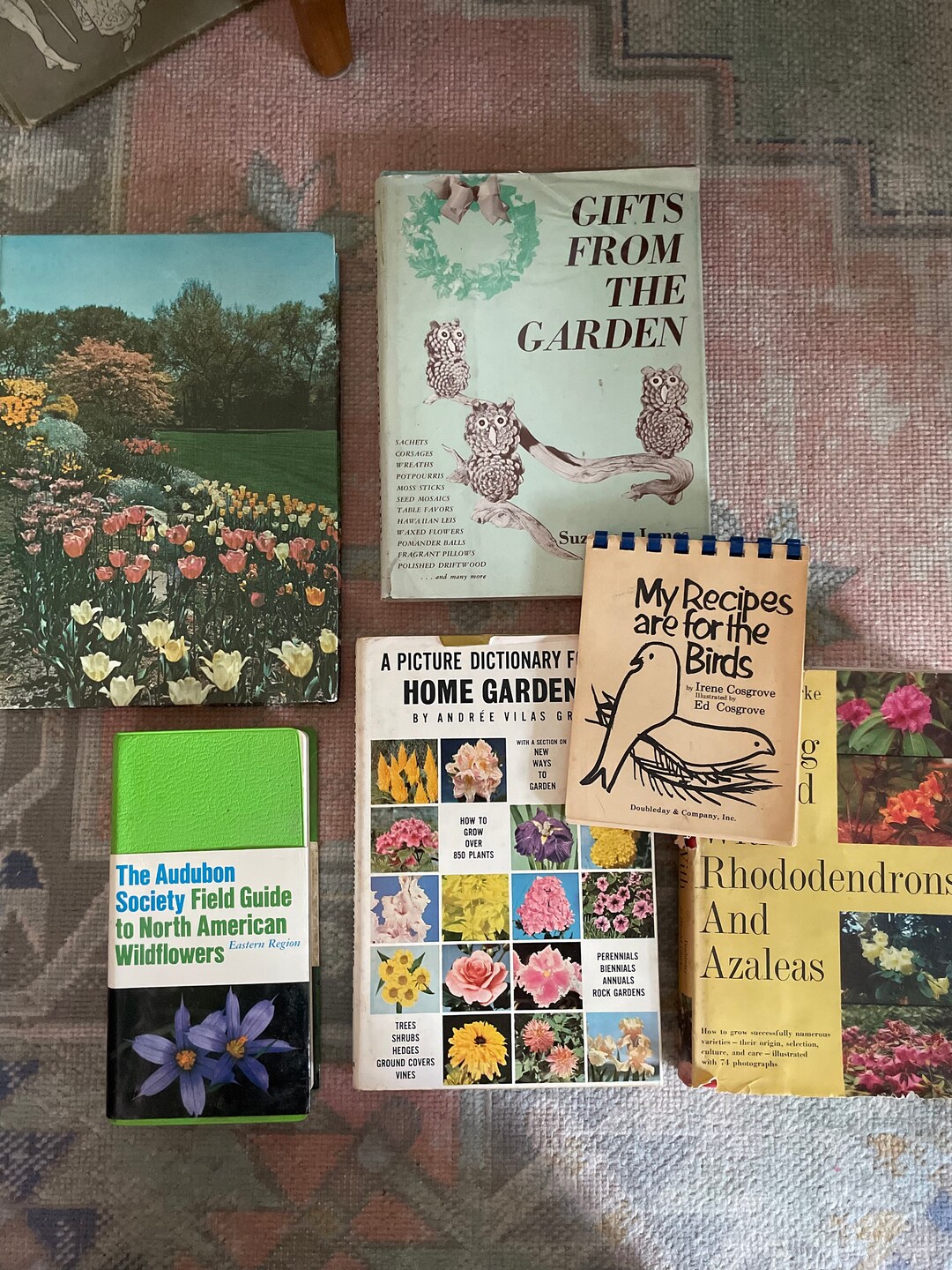 Vintage Gardening Books-lot - Etsy