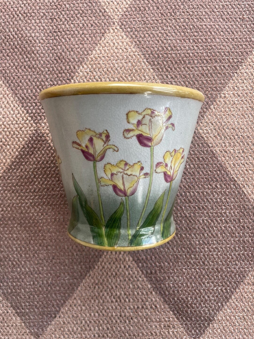 Tulips Cachepot Flower Pot - Etsy