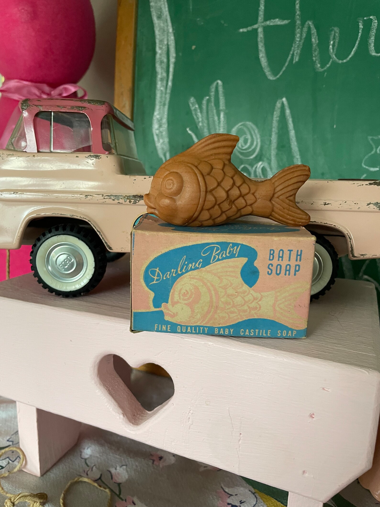 Vintage Darling Baby Bath Soap-fish - Etsy
