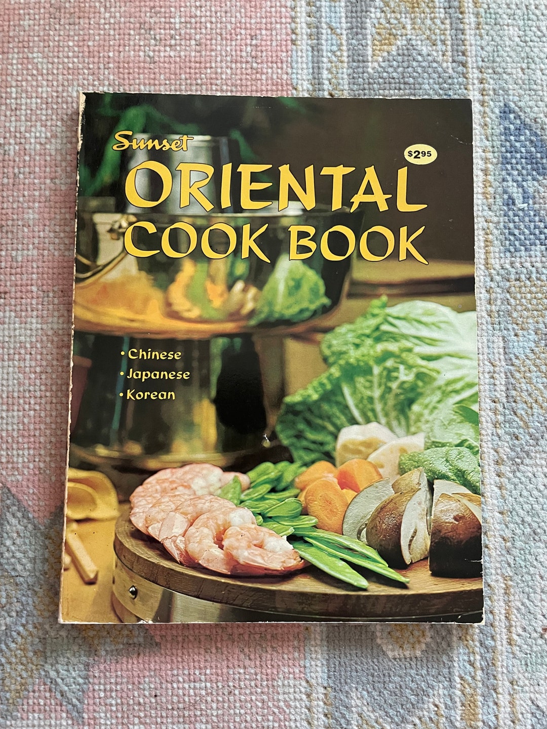 1970 Sunset Magazine Oriental Cooking Cookbook - Etsy