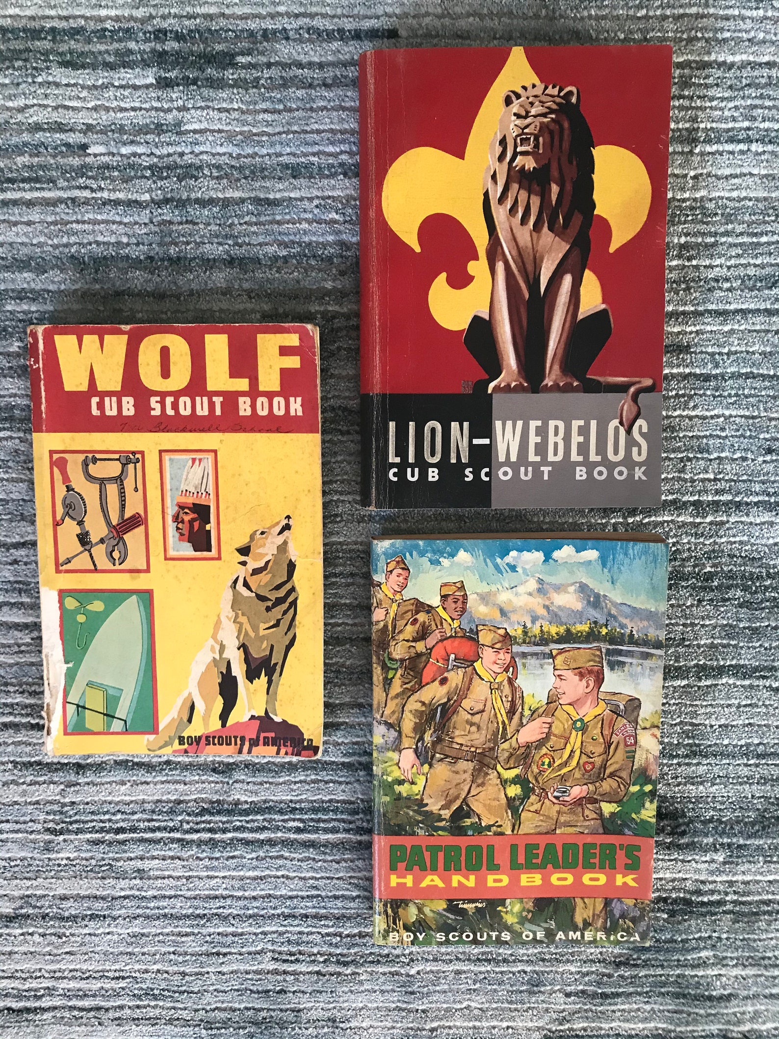 3 pieces 1960s Cub Scouts handbooks | Etsy