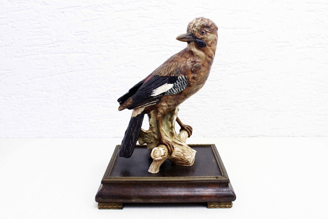 Porcelain Bird by Goebel, JAY in Porcelain 1950/60 - Etsy