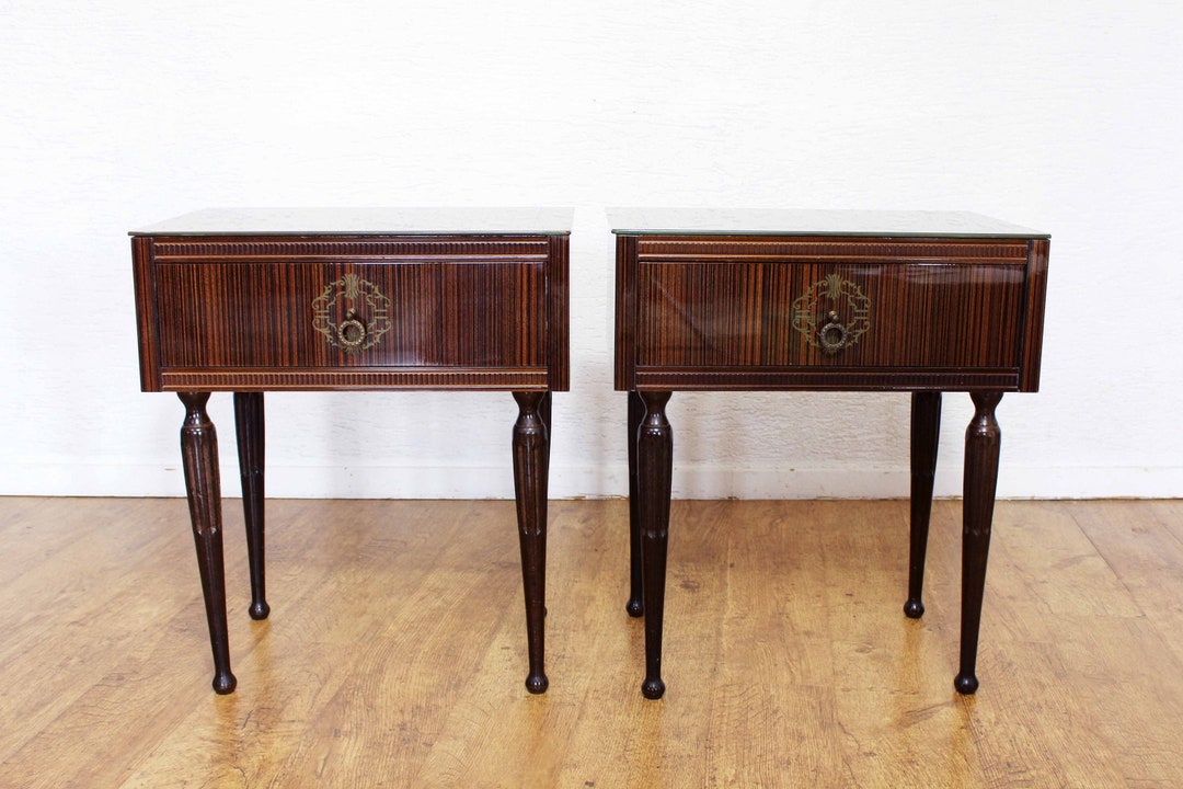 Bedside Tables or Side Table From the 60s / 70s - Etsy