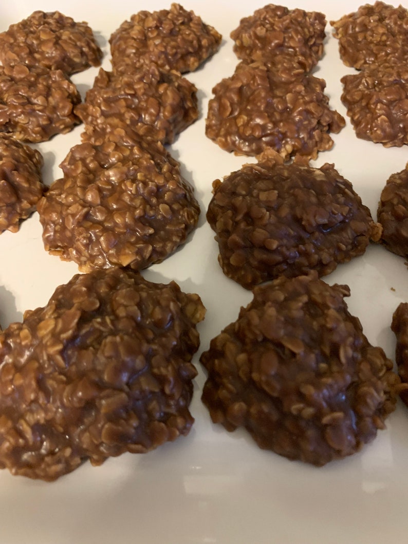 Chocolate, Peanut Butter No Bake Cookies, Oatmeal, Peanut Butter ...