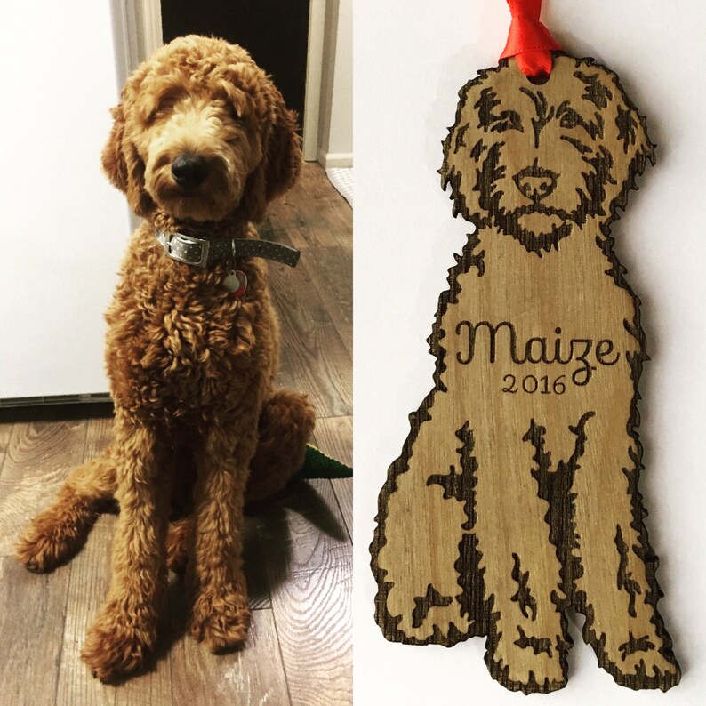 Goldendoodle Personalized Christmas Ornament Labradoodle - Etsy