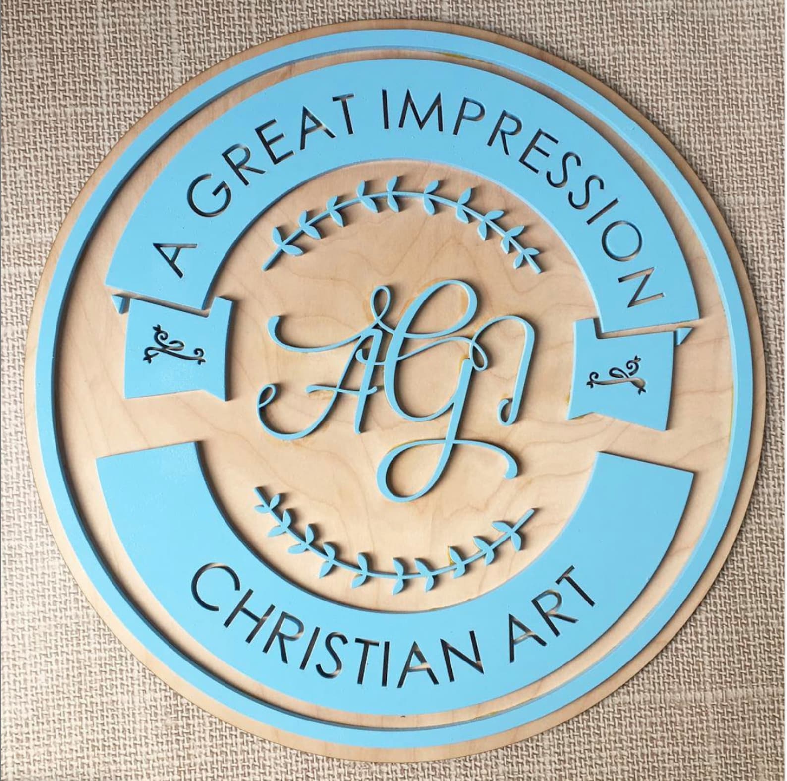 Custom 3D Logo Sign - Small Business Sign - Craft Show Sign - Wooden ...