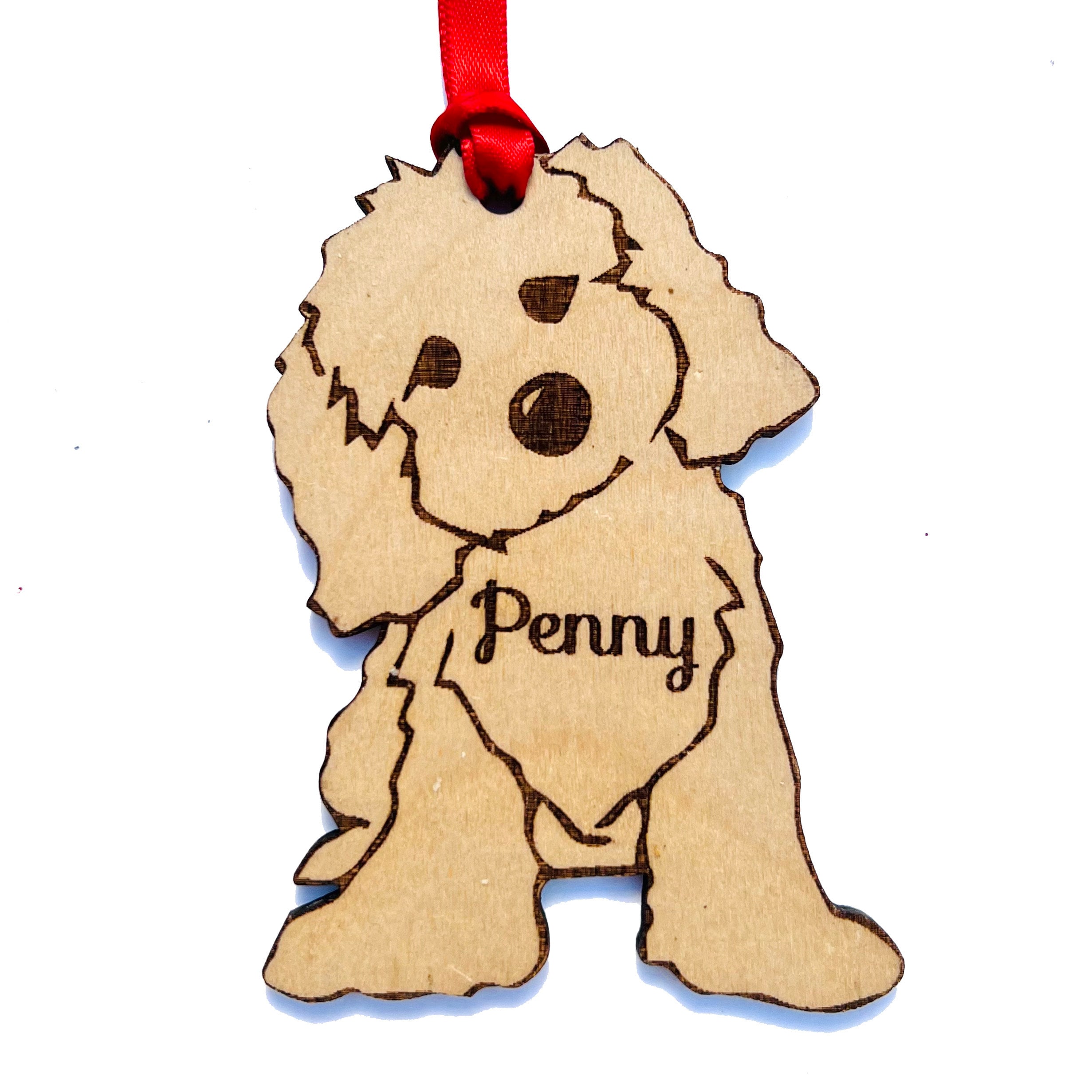 Cavapoo Mini Goldendoodle Labradoodle Christmas Ornament - Etsy