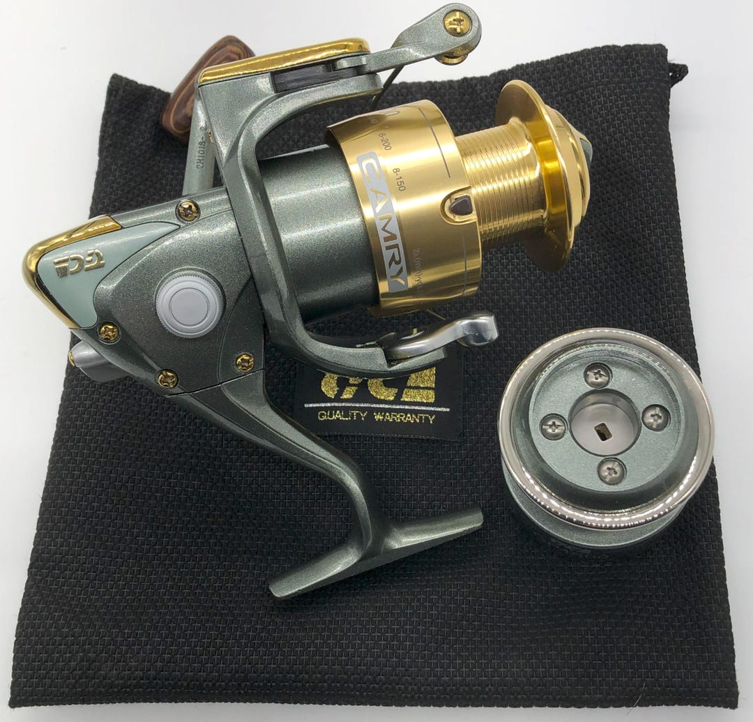 Tica Camry GP 4500 Fishing Reel With Spare Spool/bag - Etsy