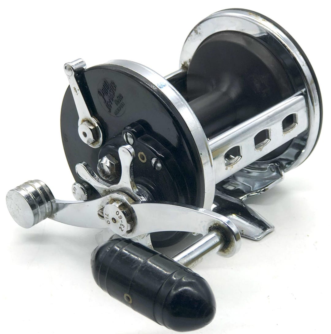 Vintage Penn Jig Master 500 Fishing Reel With Catalog - Etsy