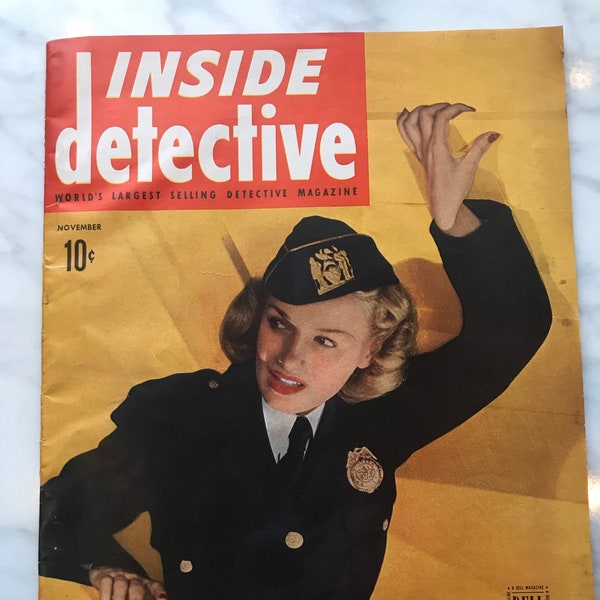 Detective Magazines - Etsy