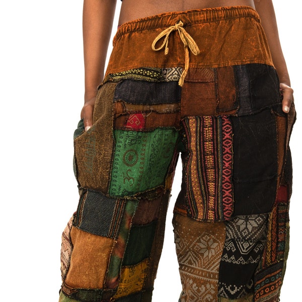 Patchwork Pants - Etsy