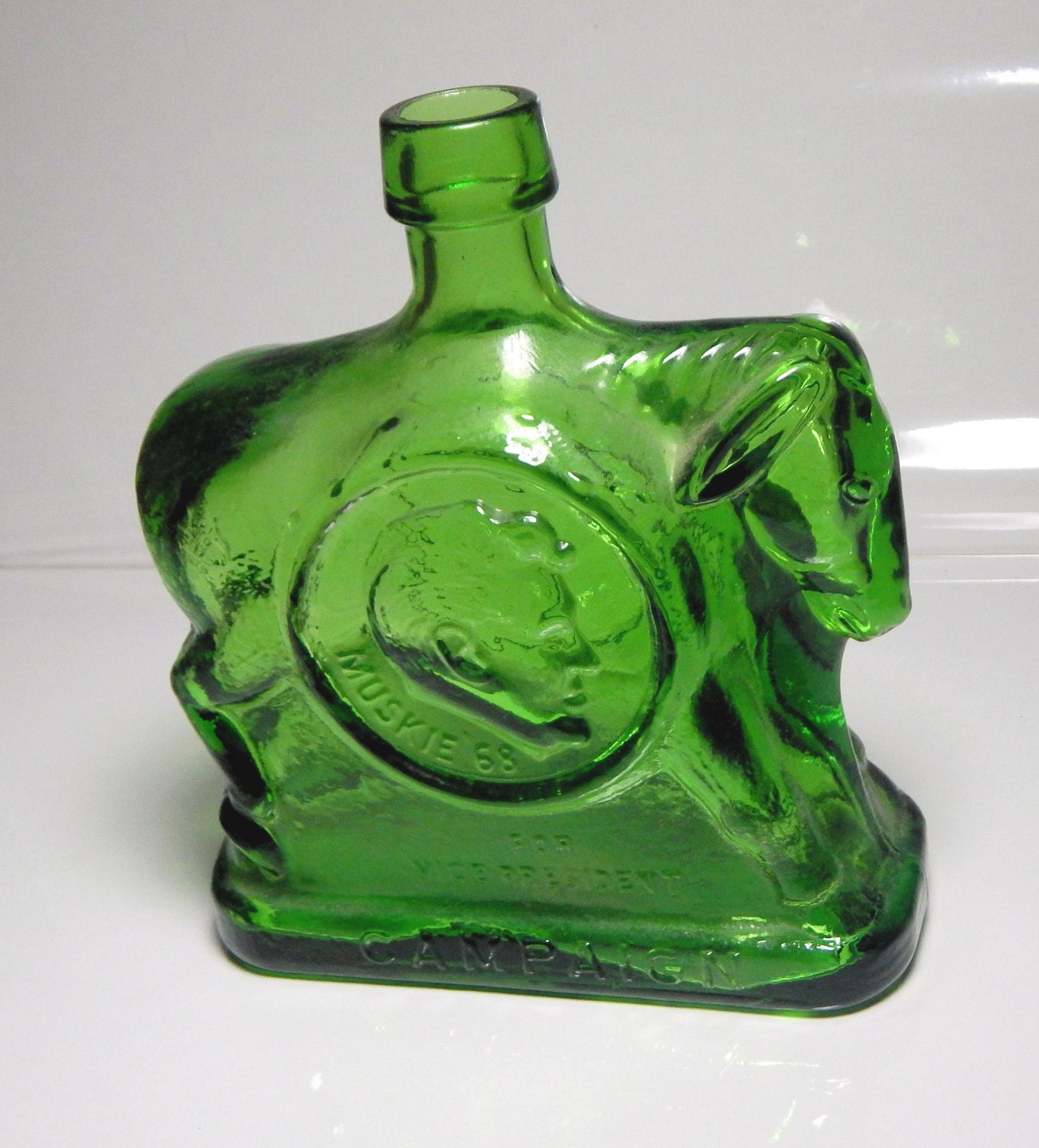 Vintage Humphrey Muskie Campaign Bottle - Etsy