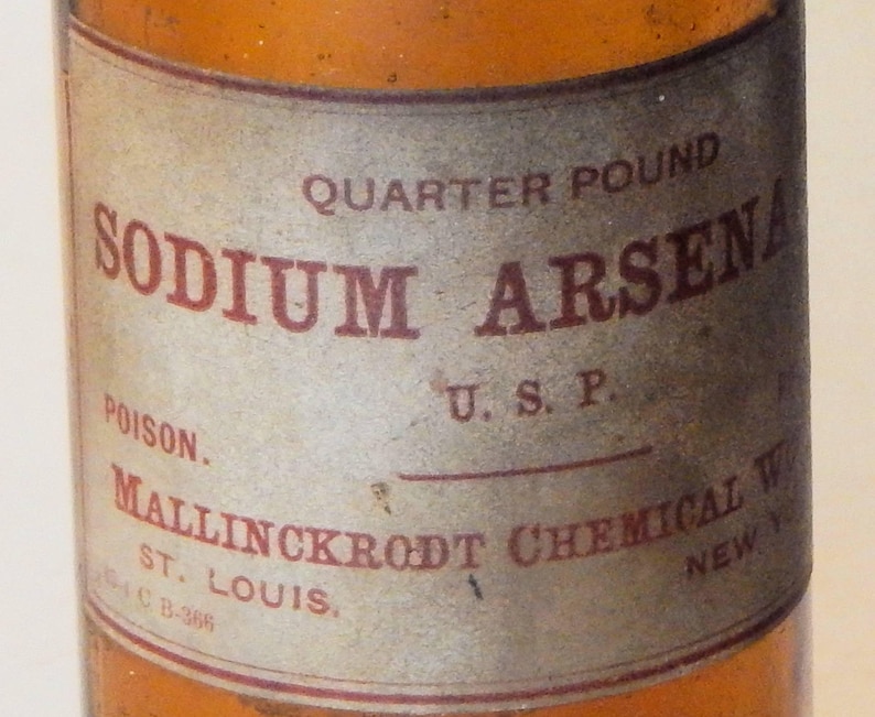 Vintage Poison Sodium Arsenate (arsenic) - Etsy
