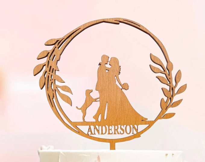 Family Cake Topper With Kids, Family Wedding Cake Toppers, Cake Topper ...