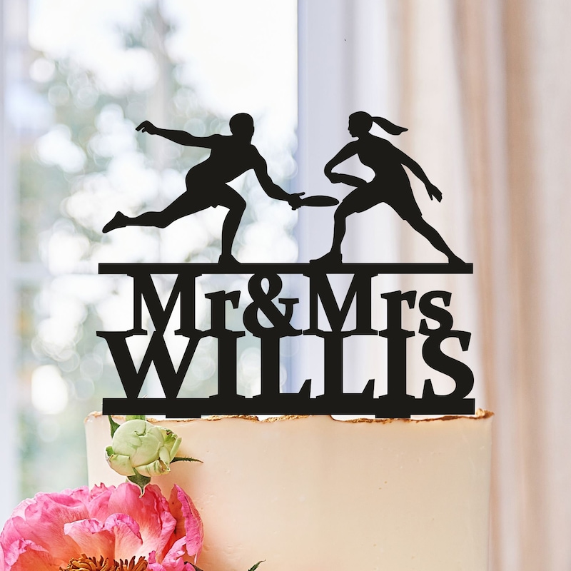Golf Wedding Cake Topper - Etsy