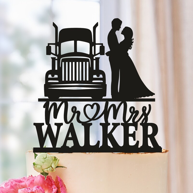 Truck Wedding Topper - Etsy