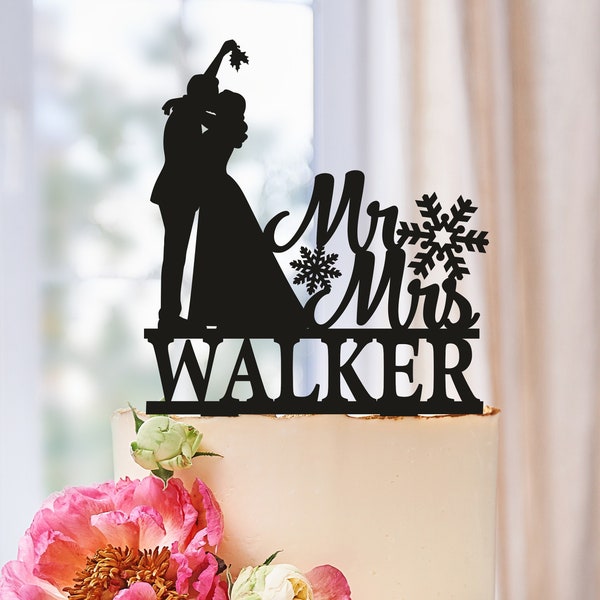 Winter Cake Topper - Etsy