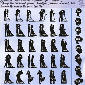 Bow Hunting Cake Topper, Archery Wedding Cake Topper, Custom Couple ...