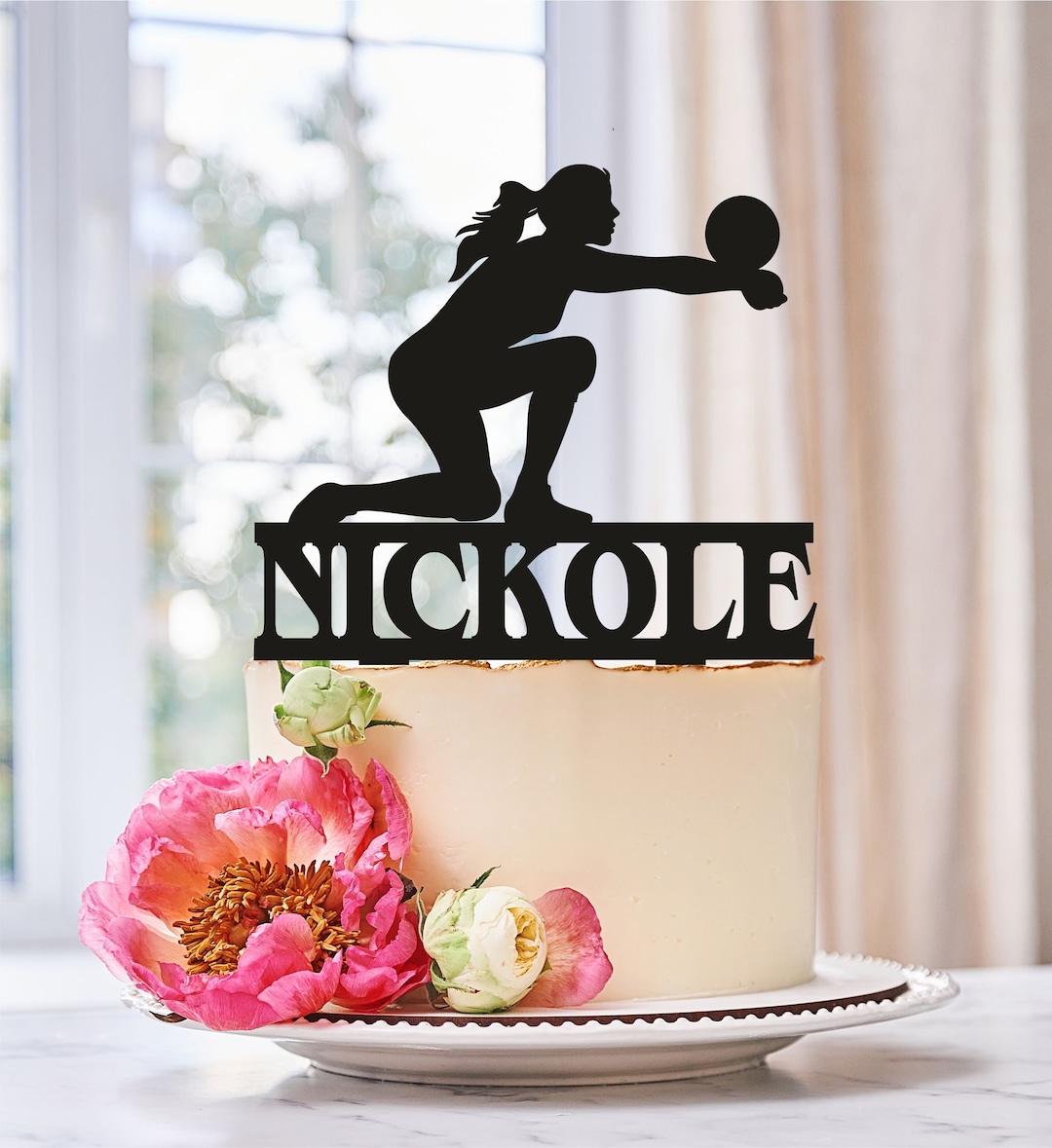 Volleyball Cake Topper,birthday Cake Topper,volleyball Party,volleyball ...