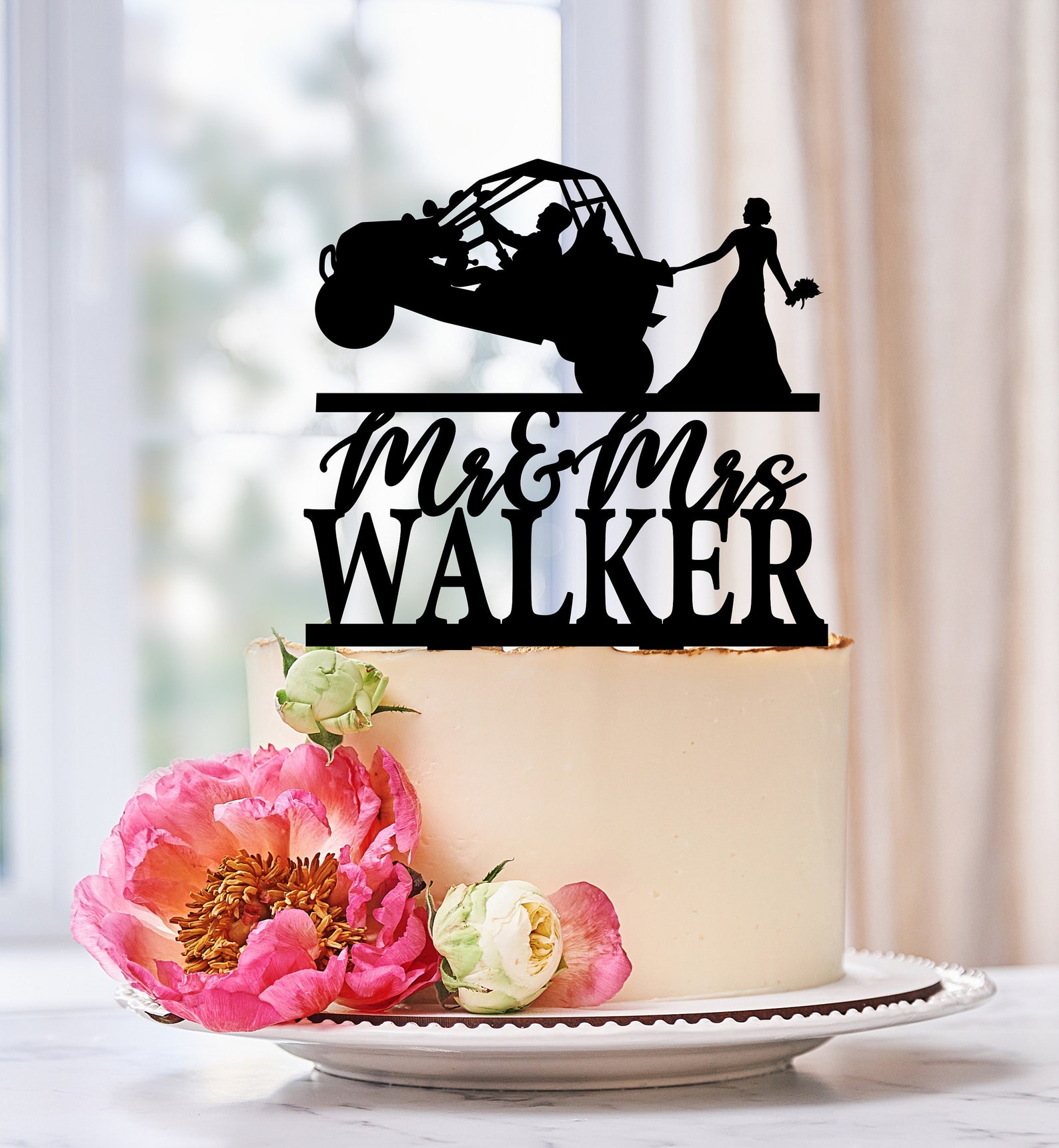 All Terrain Vehicle Silhouette Cake Topper, ATV Cake Topper, 4 Wheeler ...