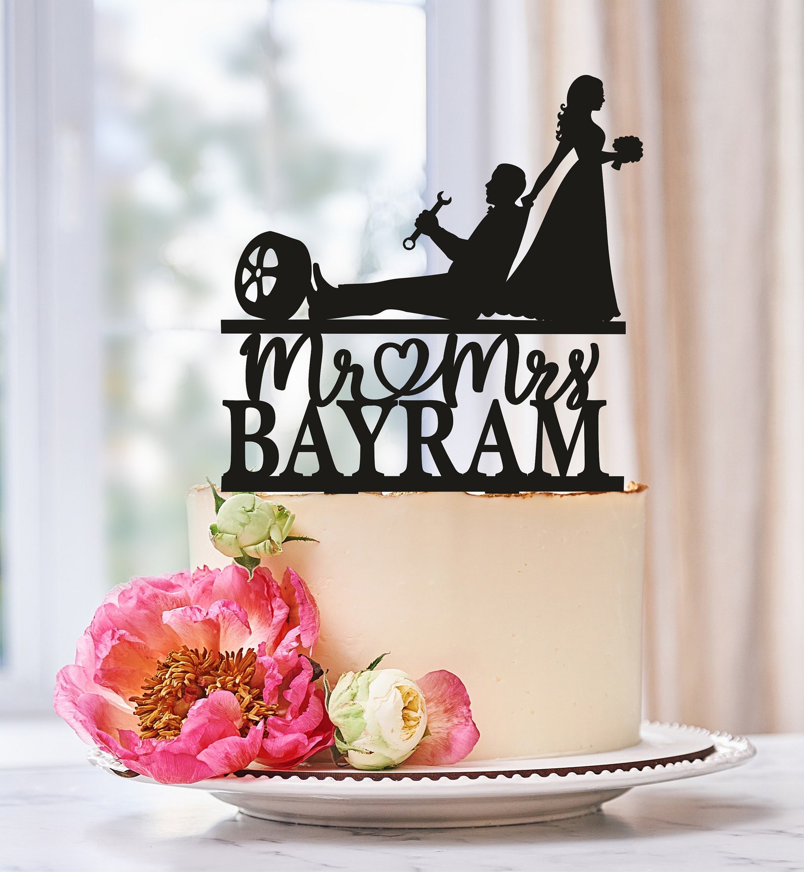 Auto Mechanic Wedding Cake Topper Car Mechanic Wedding Cake - Etsy