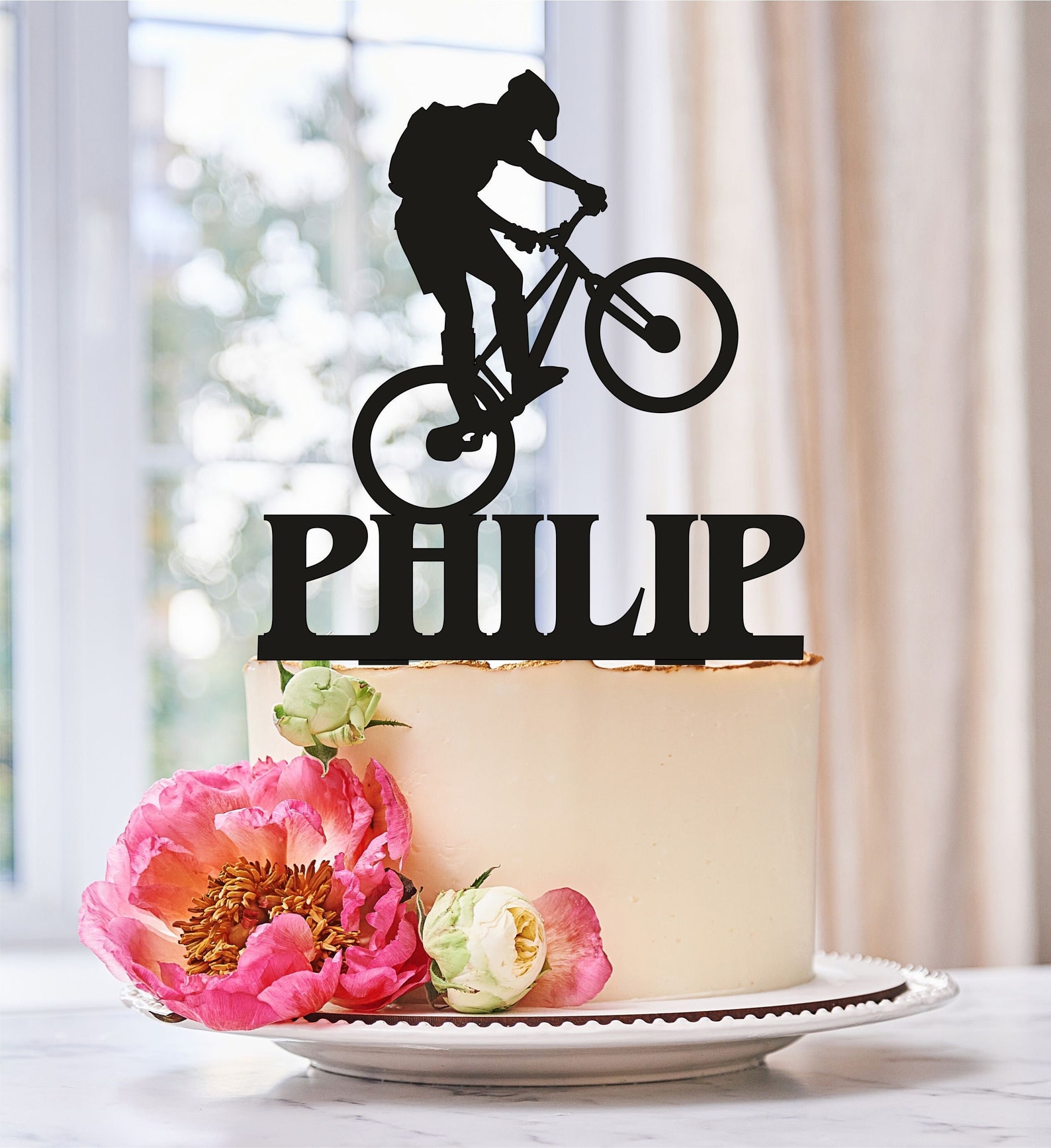 Mountain Biking Cake Topper,bike Cake Topper,bicycle Cake Topper ...