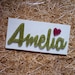 Amelia Unique Gift Idea Custom Name Sign String Art Nursery - Etsy