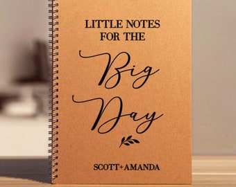 Little Notes for the Big Day, Wedding Notebook, Wedding Journal ...