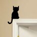 Wood Cat Door Topper Cat Door Decal Cat Decoration Cat - Etsy