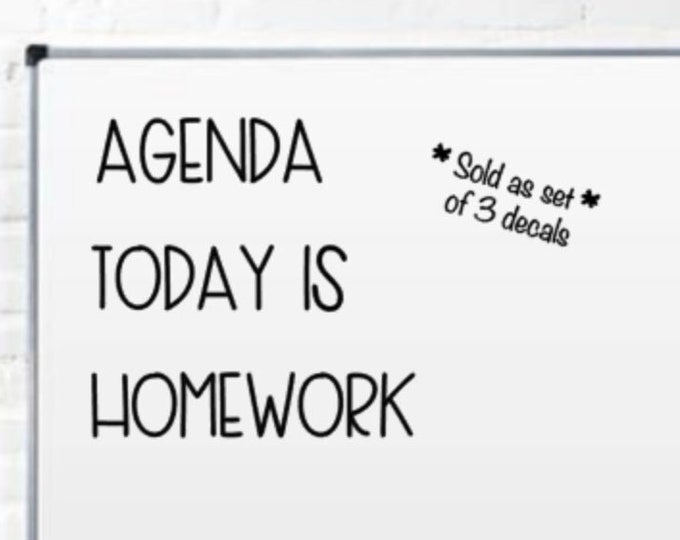 Classroom Labels, White Board Labels, Dry Erase Board Decals, Teacher ...