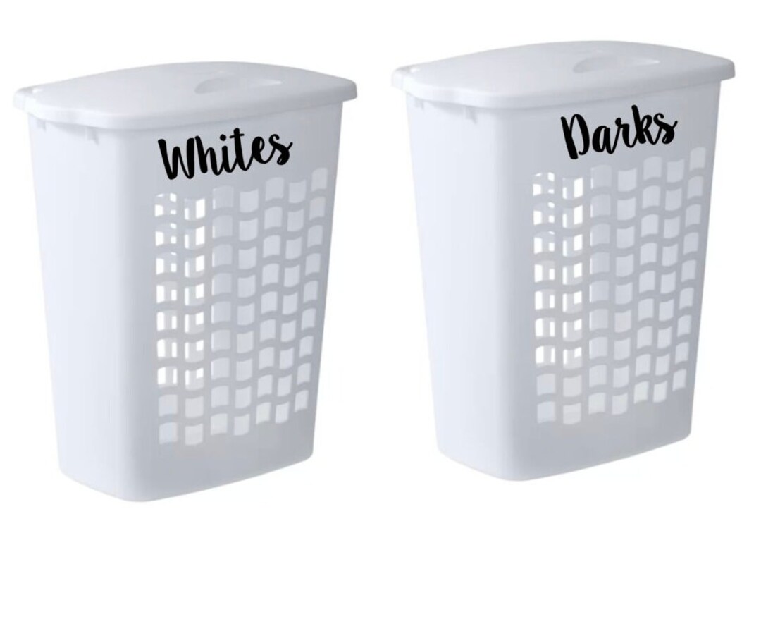 Dirty Clean Decals - Laundry Room Decor - Vinyl Lettering - Removeable ...