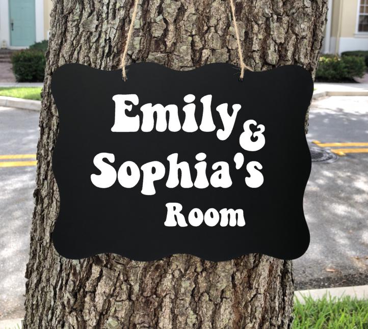 Door Sign, Dorm Room Sign, Girls Dorm Hanger, Teen Door Hanger, Dorm ...
