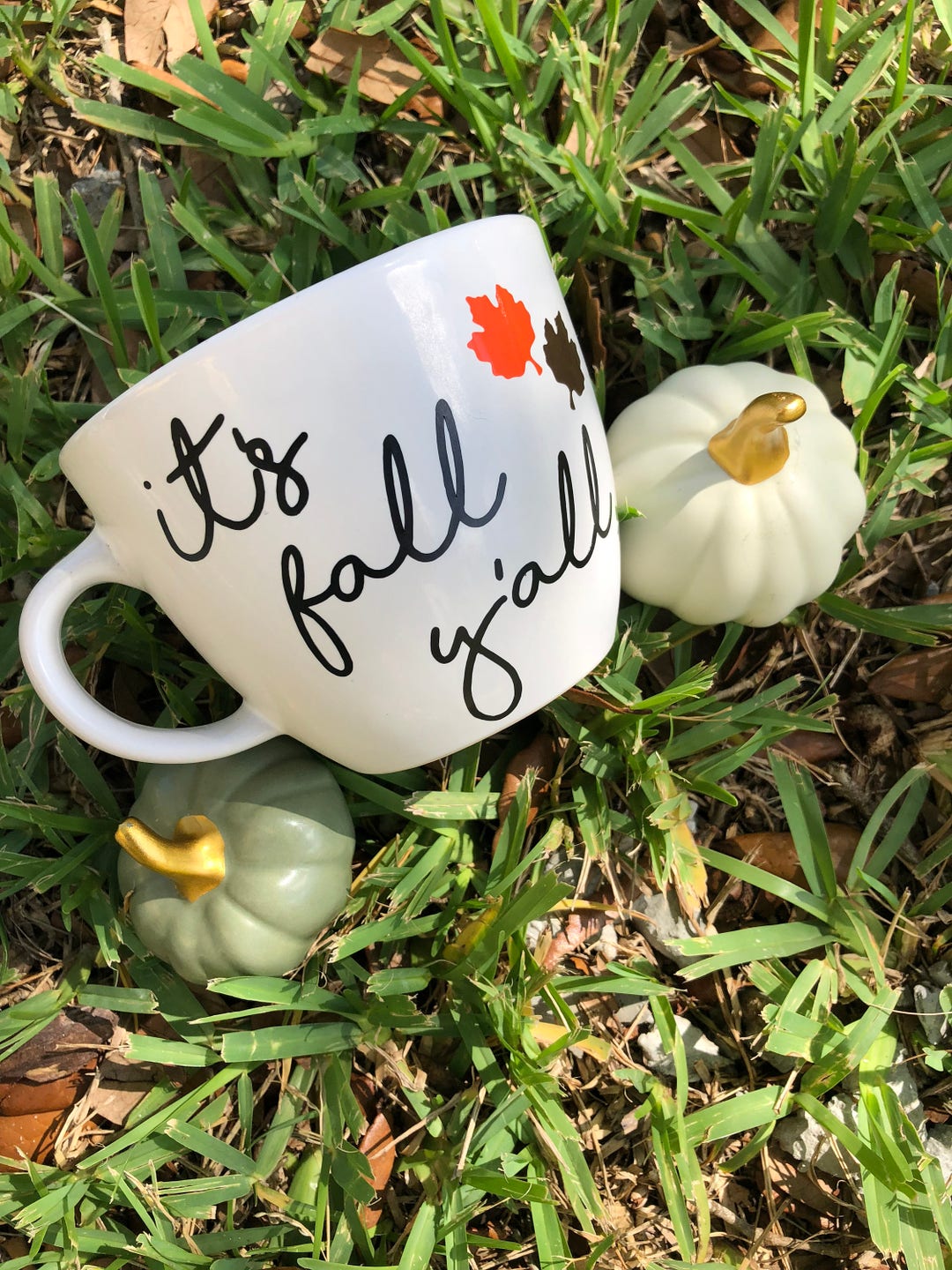 Happy Fall Y'all Mug, Fall Mug, Pumpkin Spice, Autumn Mug, Fall Coffee ...