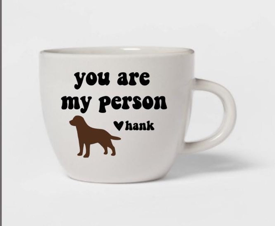 Chocolate Lab Mug, Chocolate Lab Decal for Tumbler, Labrador Sticker ...