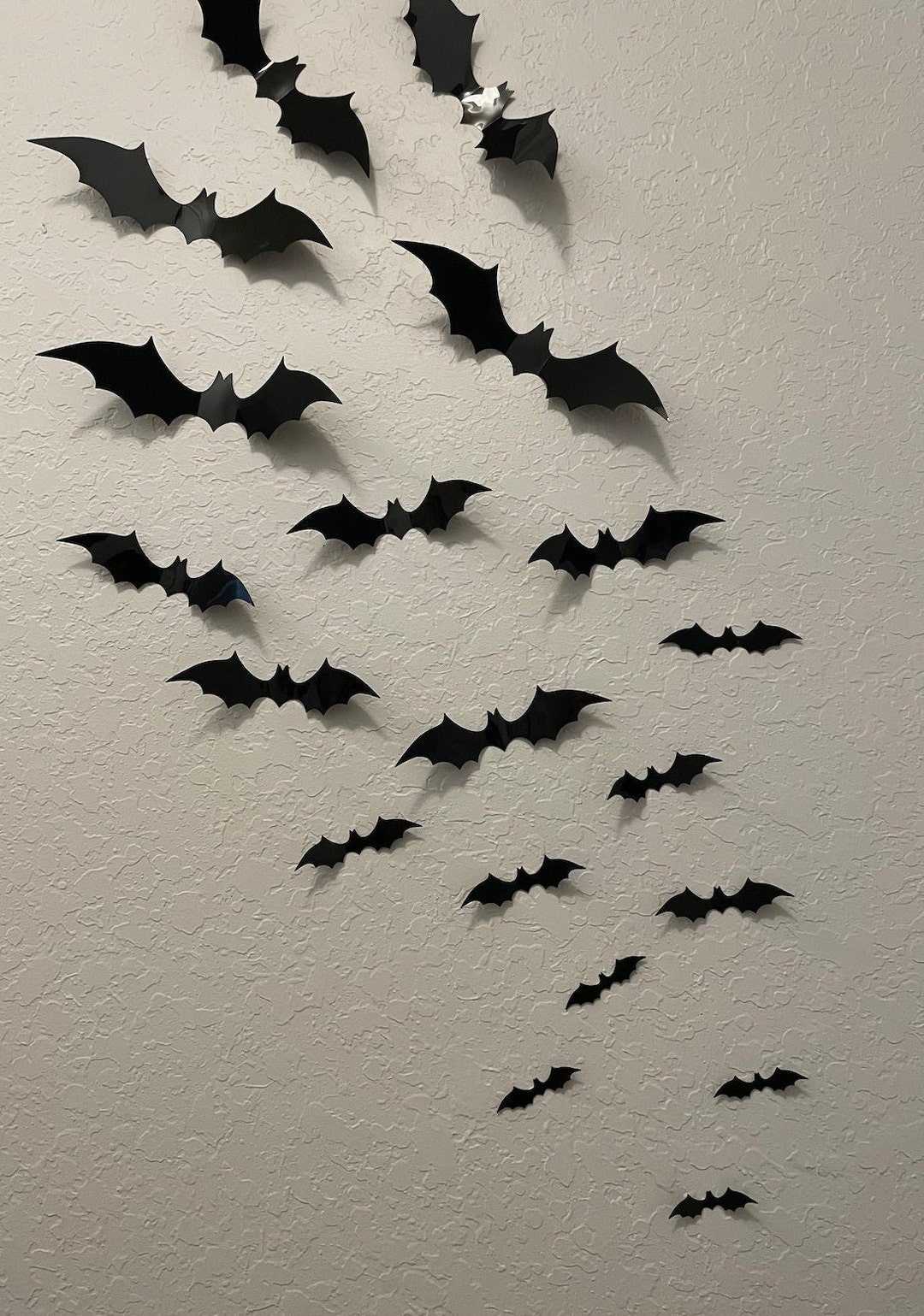 Vinyl Bats Set - 4 Sizes! Use in All Kinds of Decor! Indoor-outdoor ...