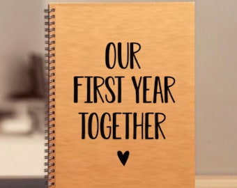 Our First Year Together - Etsy