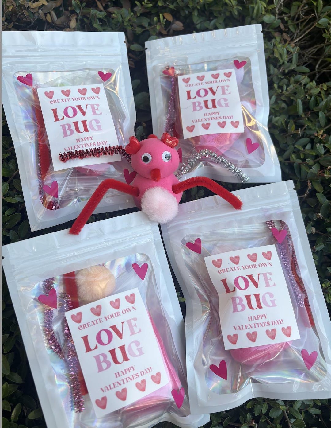 Create Your Own Love Bug Kit – Classroom Party, Clay Craft for Kids ...