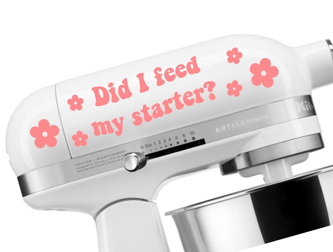 Sourdough Mixer Decal, Mixer Sticker, Mixing Shit up Decal, Mixing Shit ...