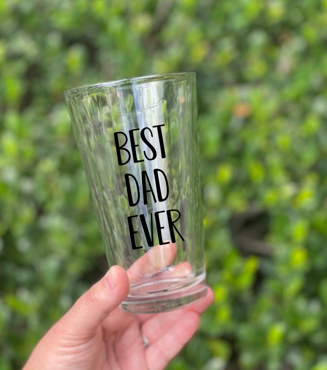 Beer Glass Gift, Best Dad Ever, Beer Glass Dad Gift, Best Dad Ever Gift ...