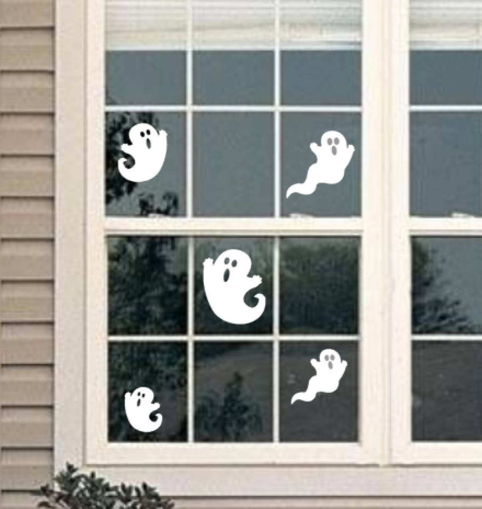 Halloween Ghosts Wall Decals-spooky Ghost Wall - Etsy